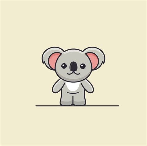 코알라 캐릭터 일러스트 Ai 다운로드 Download Koala Character Vector Urbanbrush
