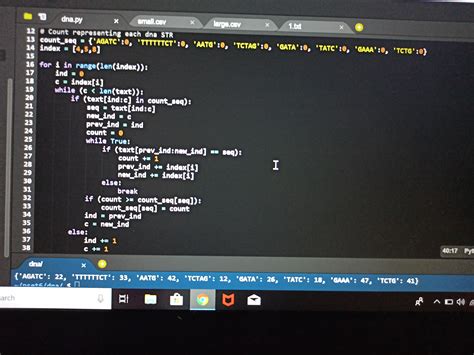 [spoiler] cs50x pset6 dna a small issue description of the issue is in the comments r cs50