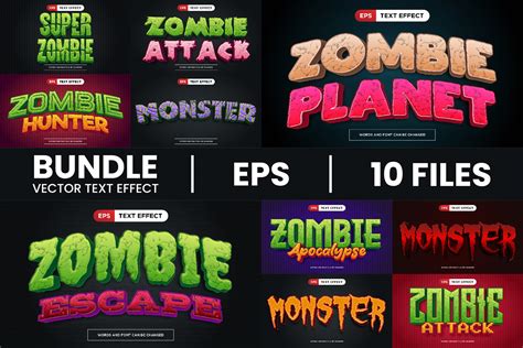 Free Vector Text Effect Collection On Behance