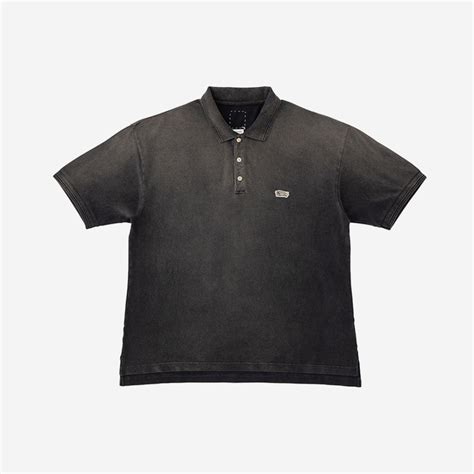 비즈빔 점보 웰러 숏슬리브 폴로 셔츠 Dmgd 블랙 23ss Visvim Kream