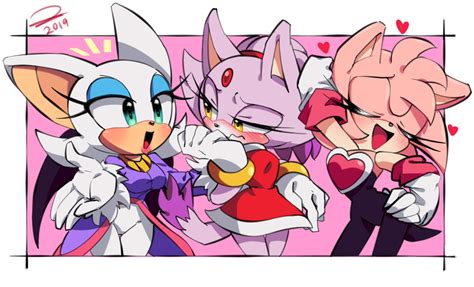 Sonic And Blaze And Amy