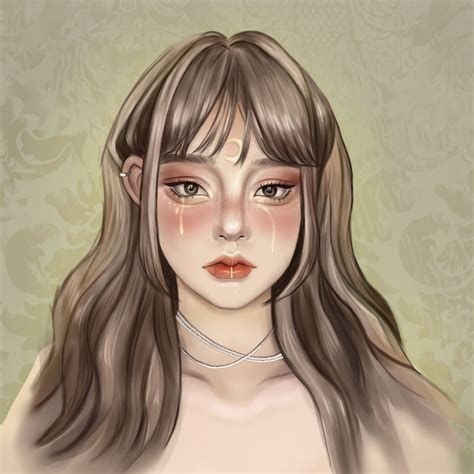 Korean Girl Portrait 2 By Your Deldel On Deviantart