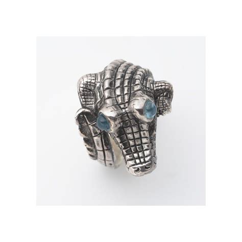 Kikai Sentai Zenkaiger Flint Silver Ring Crocodile Light Blue