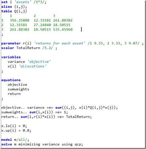 Yet Another Math Programming Consultant Modeling Languages Vs Matrix