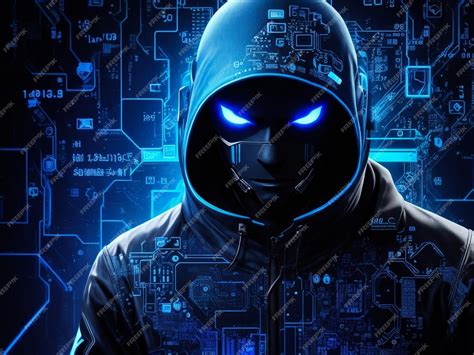 Premium Photo Hacker Using The Internet Hacked Abstract Computer