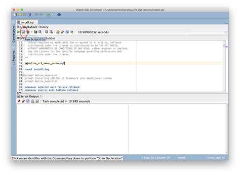 Installing Utplsql In Oracle Cloud Stack Overflow