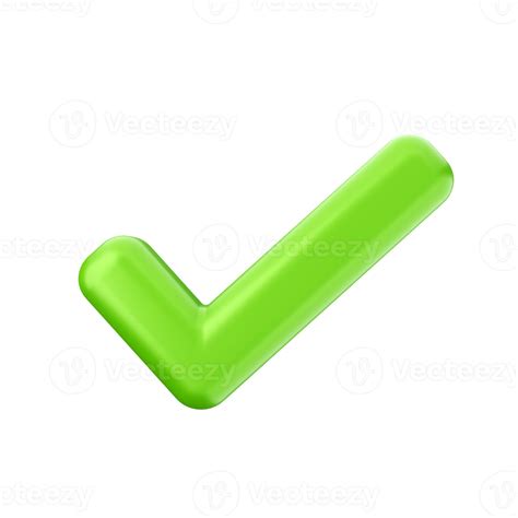 3d Verification Check Validate 22049527 Png