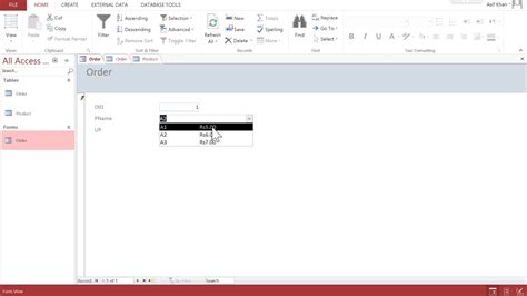 MS Access Auto Complete Column In Form Need Help YouTube