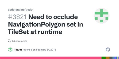 Need To Occlude Navigationpolygon Set In Tileset At Runtime · Issue