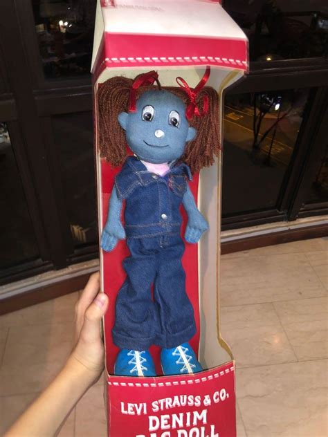 Levi Strauss Denim Rag Doll Hobbies And Toys Memorabilia And Collectibles