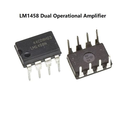 Lm1458 Dual Operational Amplifier Pinout Datasheet And Equivalent