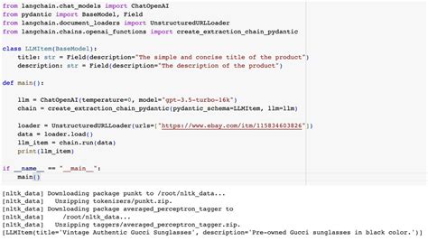 langchain on twitter ️item extraction from webpages ️ there s a lot of data on webpages but