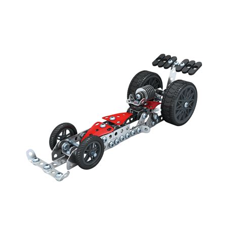 Metallic Assembly Building Block Model Set 5 Combinations Racing Car Tricycle Motorbike