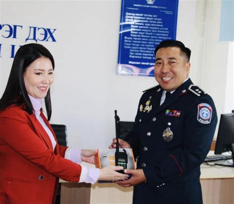 БГД ийн Цагдаагийн хоёрдугаар хэлтэст шаардлагатай тоног төхөөрөмж өглөө