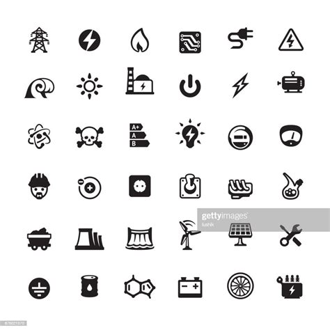 Electrical Vector Icons