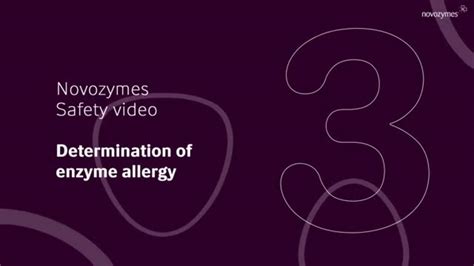 Determination Of Enzyme Allergy Biosolutions Tv