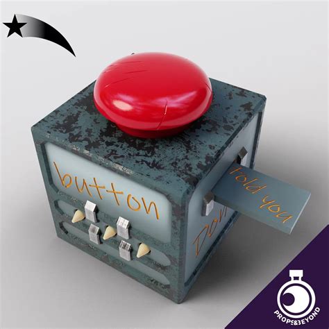 Do Not Press The Red Button Trap Props Beyond