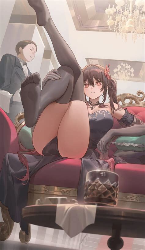 Hu Tao Genshin Impact Drawn By Hy Hem Oo Sample 53647Ea75Addbaf3C72D779F9Dda79Fc Sexy Girls