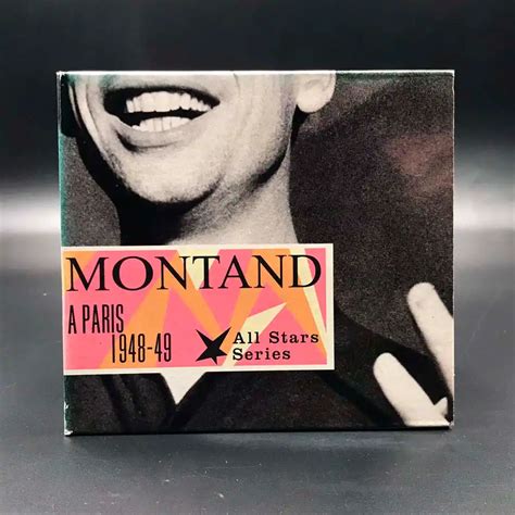 Yves Montand À Paris 1948 49 Sonic Discos