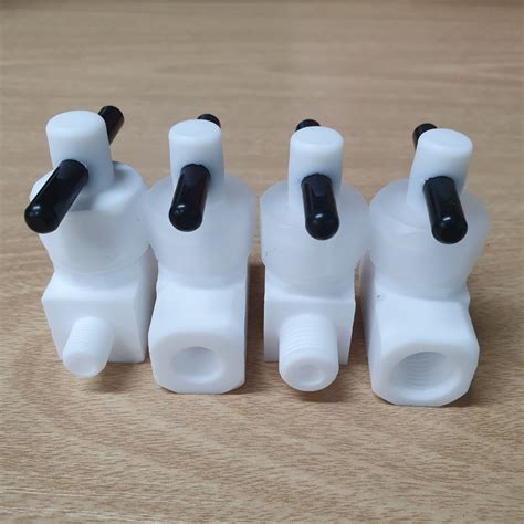 [fitting]ptfe 테프론 2 Way 밸브 Tap 타입 아답터 [파이프 테플론 Teflon 볼밸브] Ballvalve Valve 2 Wayvalve Ptfe 티디엘사이언스