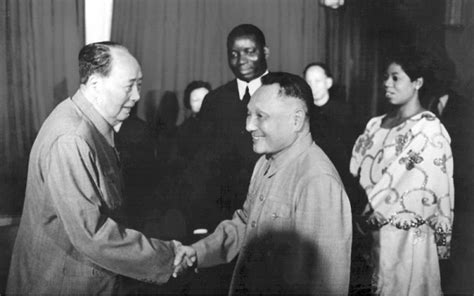 Mao Zedong And Deng Xiaoping On September 5 1974 Everyday Life In Maos China