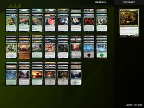 Historic Brawl The Gitrog Monster Deck By Stevarena • Mtg Decks