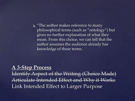 Ppt Choices For Rhetorical Effect Different Audiences Different
