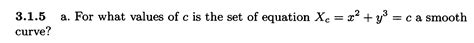 Solved A For What Values Of C Is The Set Of Equation Chegg Com
