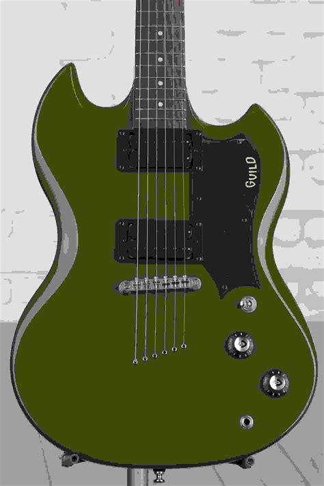 Guild Polara Electric Guitar Phantom Green Sweetwater