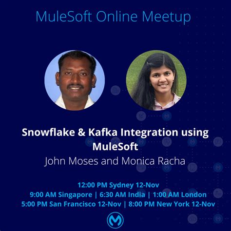 See Snowflake And Kafka Integration Using Mulesoft At Mulesoft Meetups Online Group English
