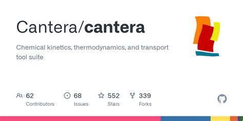 github cantera cantera chemical kinetics thermodynamics and