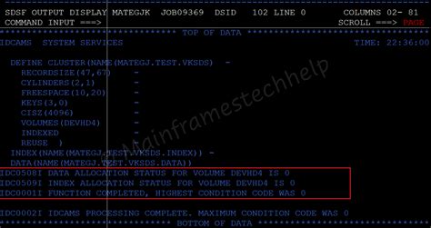 VSAM KSDS For Experienced