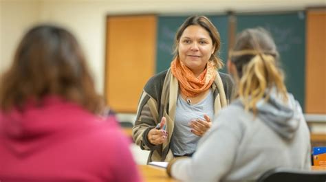 A Teacher Facilitates An Interactive Class With Adult Learners In A