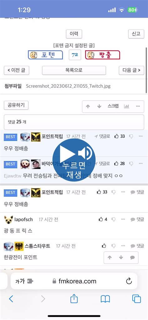 아이폰 사파리 줌인 버그나는거 왜이러는거임 디지털 컴퓨터폰it 에펨코리아