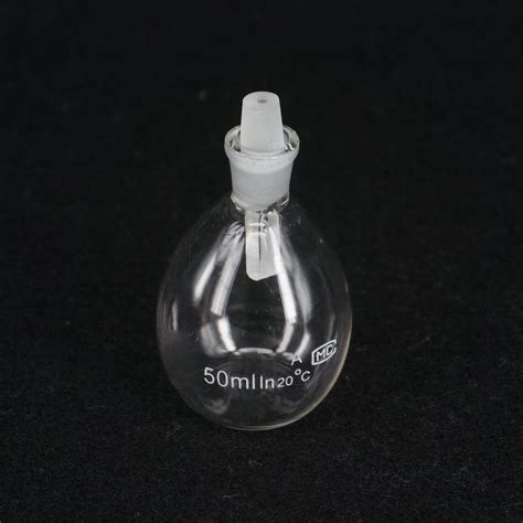 5ml 250ml Borosilicate Glass Specific Gravity Bottle Pycnometer Class A
