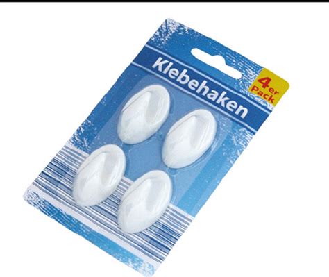 Lepiace Háčiky Biele Balenie 4 Ks