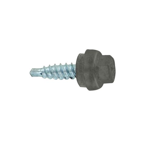 12 X 34 Zxl Woodbinder Metal Roofing Stitch Screw Burnished Slate