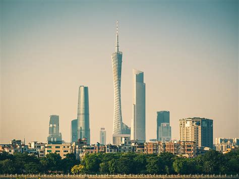 壁纸 城市，广州，摩天大楼，小蛮腰，中国 1920x1200 高清壁纸 图片 照片