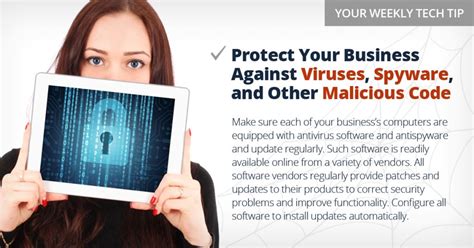Protect Against Malicious Code Weekly Tech Tip Fuelled