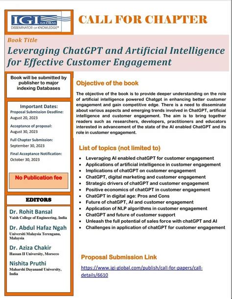 Pdf Leveraging Chatgpt And Artificial Intelligence For Effective Customer Engagement