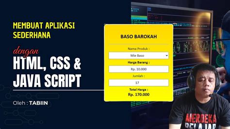Tugas Akhir Pembatik Level 3 Membuat Aplikasi Sederhana Dengan Html