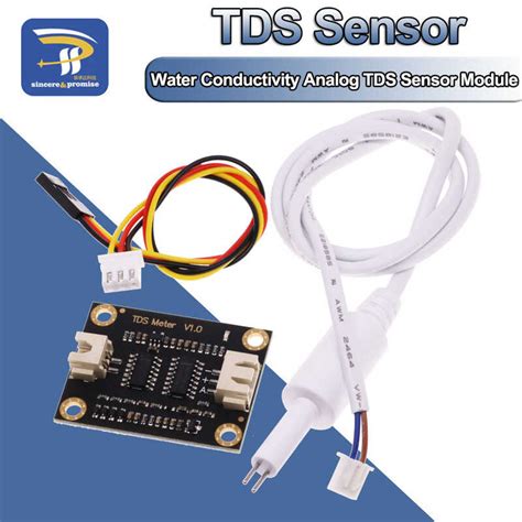 Conductivity Analog TDS Sensor Module Tester Liquid Detection Water Quality Monitoring Meter For