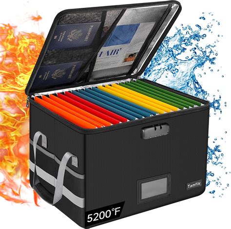Docsafe Fireproof Document Box Multi Layer File Box With
