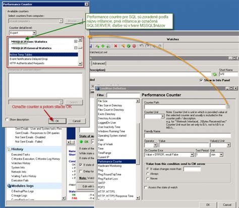 Customer Monitor Ms Sql Performance By Performance Counters