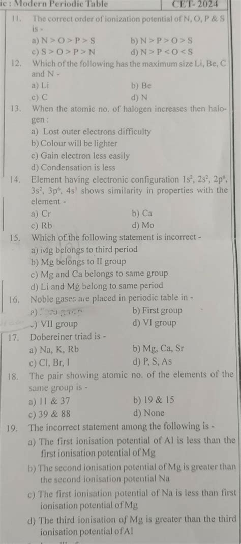 Element Having Electronic Configuration 1s2 2s2 2p6 3s2 3p6 4s1 Shows Si