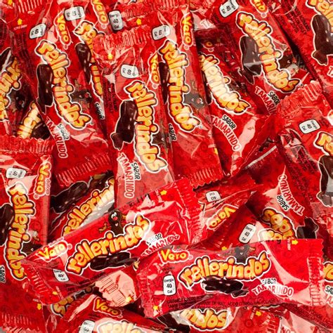 Vero Rellerindos Mexican Candy Bulk 2lb Bag Dulces Mexicanos Tamarind Candy Mexican Candy