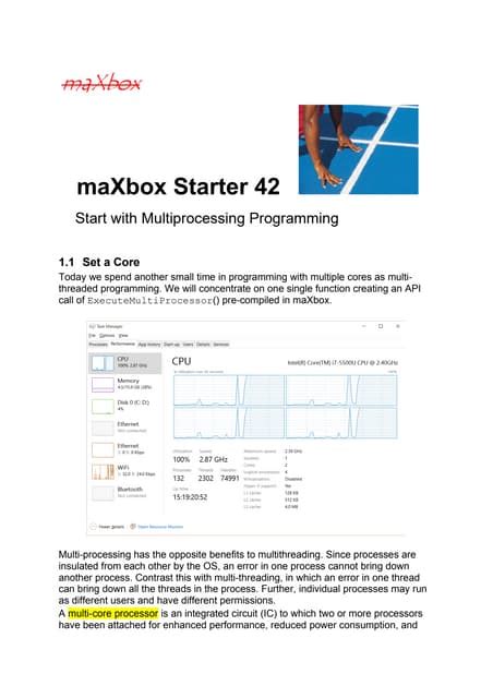 Maxbox Starter 42 Multiprocessing Programming Pdf Operating Systems Computer Software And