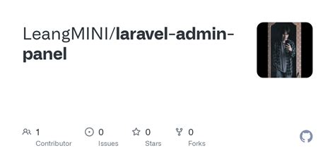 Github Leangminilaravel Admin Panel