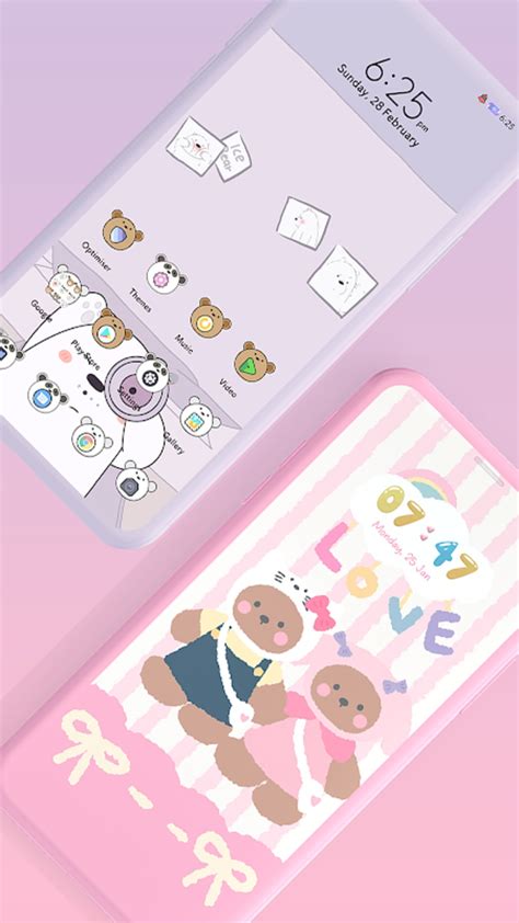 Cute Bear Emui 1011 Theme Apk For Android Download