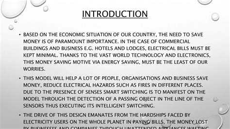 Arduino Based Intelligent Energy Saving And Switching System Project